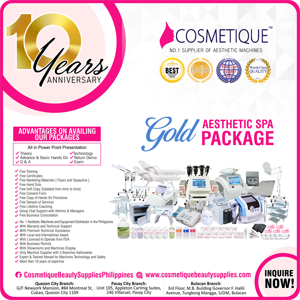 Spa Packages Archives - Cosmetique Beauty Supplies Philippines