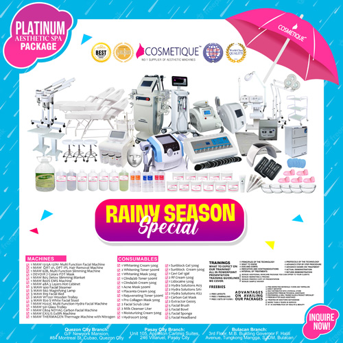 Platinum Aesthetic Spa Package – Cosmetique Beauty Supplies Philippines