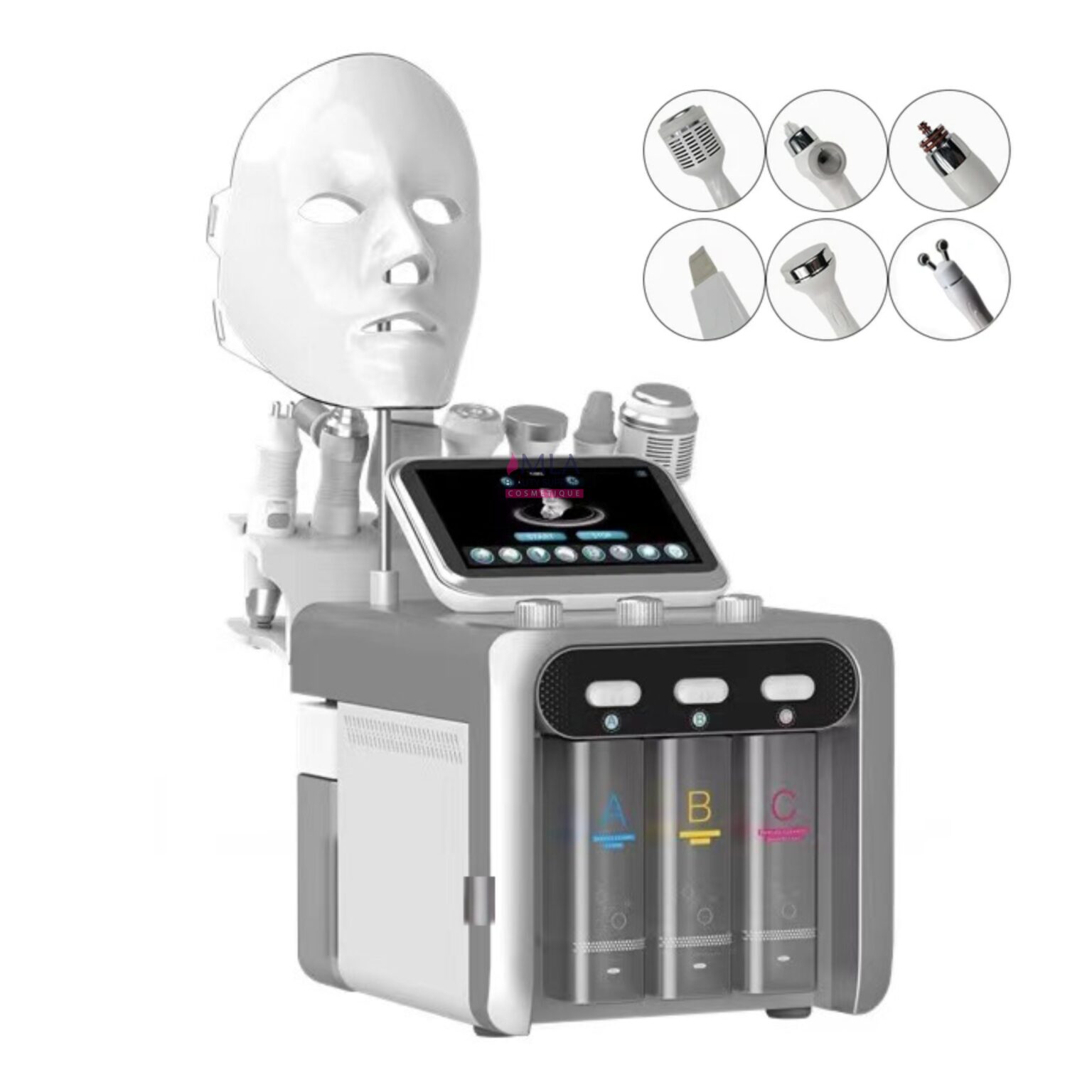 7in1 Hydra Facial Machine with PDT Mask Machine – Cosmetique Beauty ...